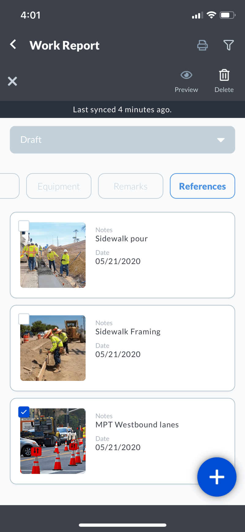 FACS Work Report for the iPhone